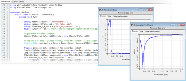 Import of Microstructure Data via Bitmap and Material Data into VirtualLab Fusion – LightTrans
